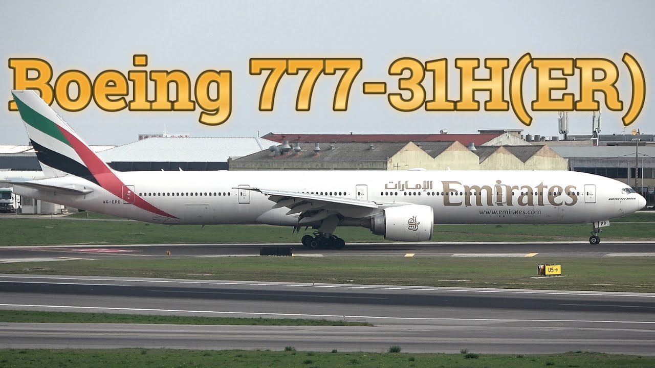 Exciting Emirates Boeing 777-31H(ER) Making Its Way To The Ramp At ...