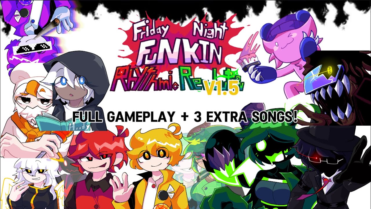 Friday Night Funkin': Rhythmic Revolution V1.5 (Full Gameplay + 3 bonus ...