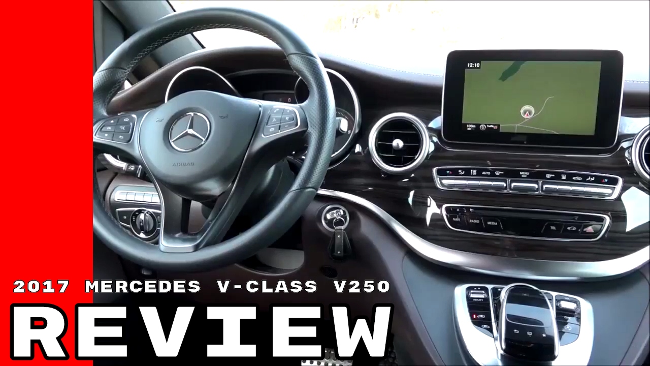 2017 Mercedes V-Class V250 Review - YouTube