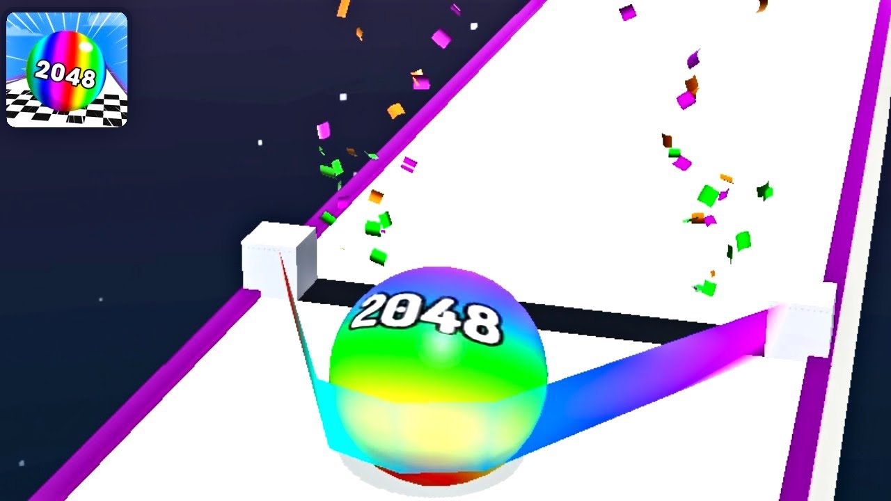 Ball Run 2048: Ball Games 3D ! All Levels Gameplay (354-359) android ...