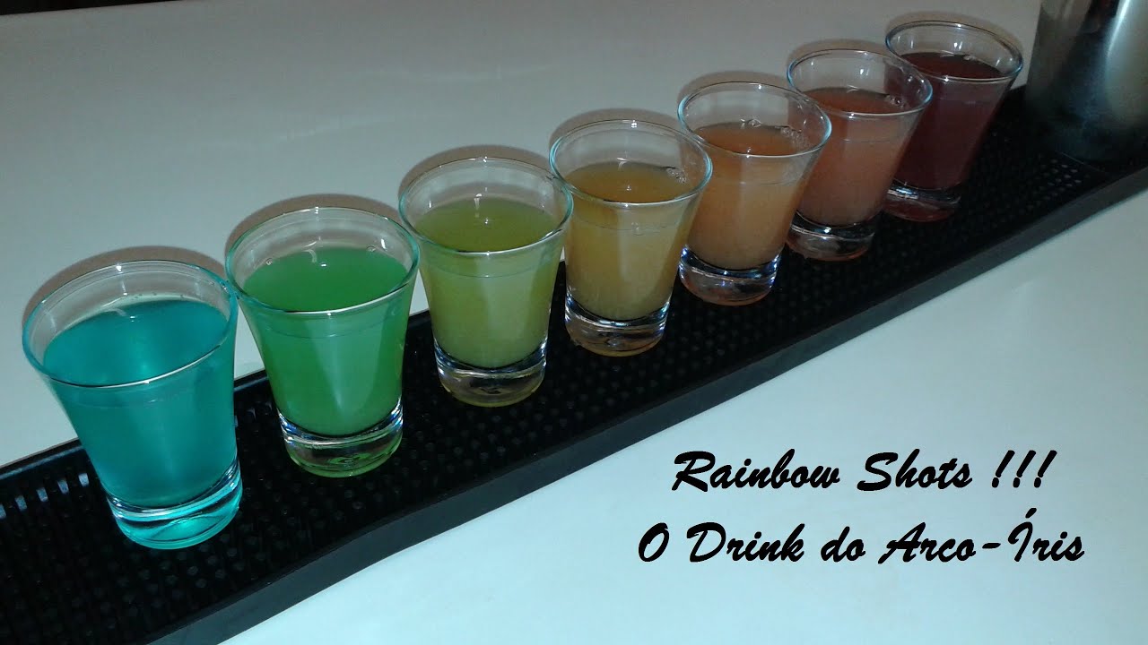 #01 The Rainbow Shots - O Drink do Arco-Iris - YouTube