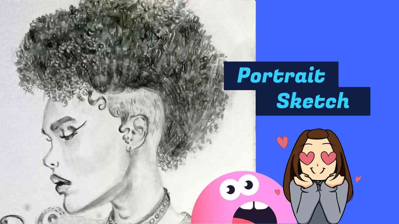 Unplanned Portrait Drawing: The Magic of Letting Creativity Flow! - YouTube