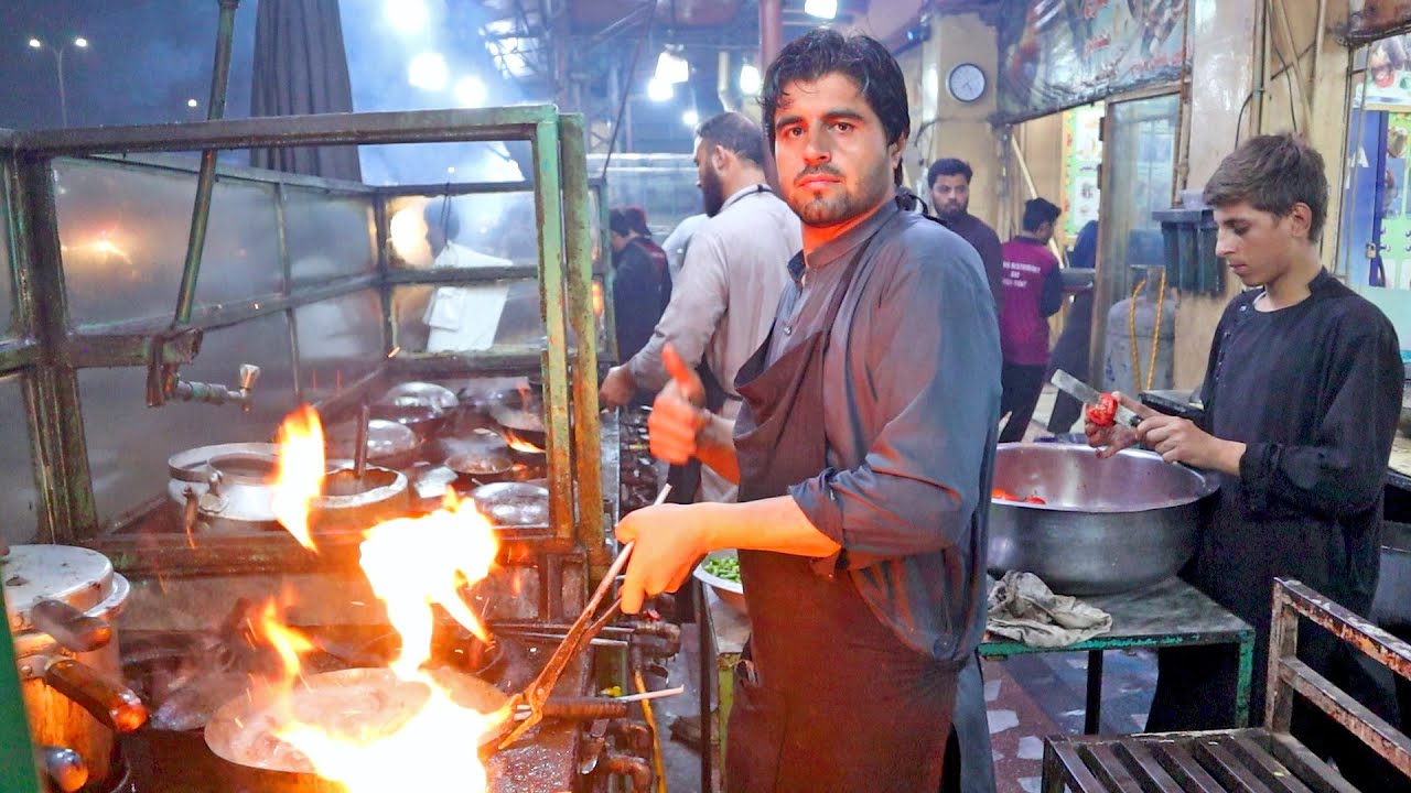 Lamb Fish Karahi | Machli Gosht Karahi | Madina Restaurant | Street ...