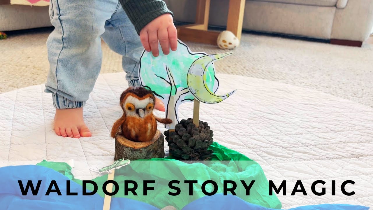 Waldorf Storytelling with Props | Owl Story + Simple DIY Puppets for ...