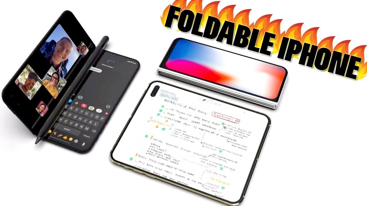 Foldable Iphone | Release Date | Iphone 11 Foldable - YouTube