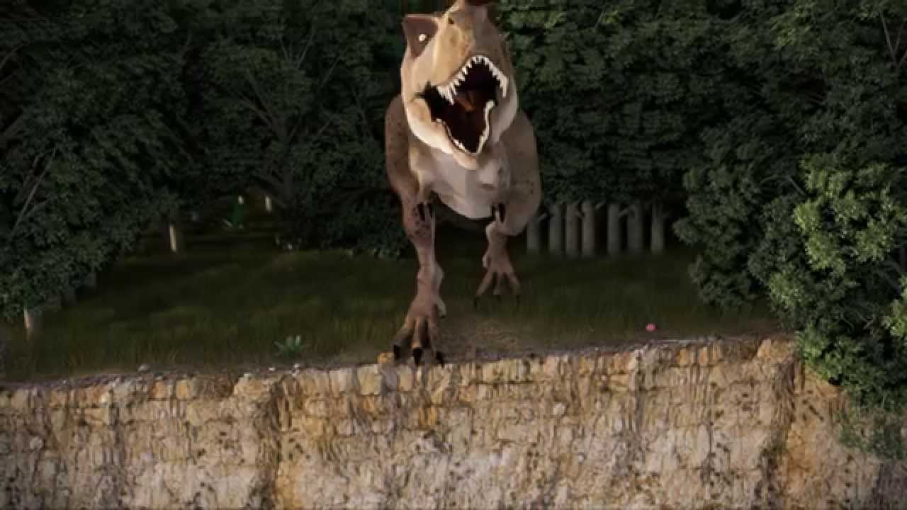Blender CGI T Rex - YouTube