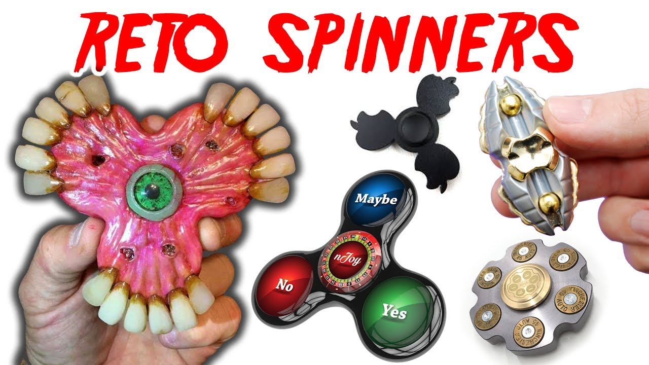 LOS FIDGET SPINNER MAS CURIOSOS DEL MUNDO - YouTube