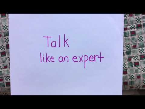 Talk like an expert-Units of Study-Kinder - YouTube