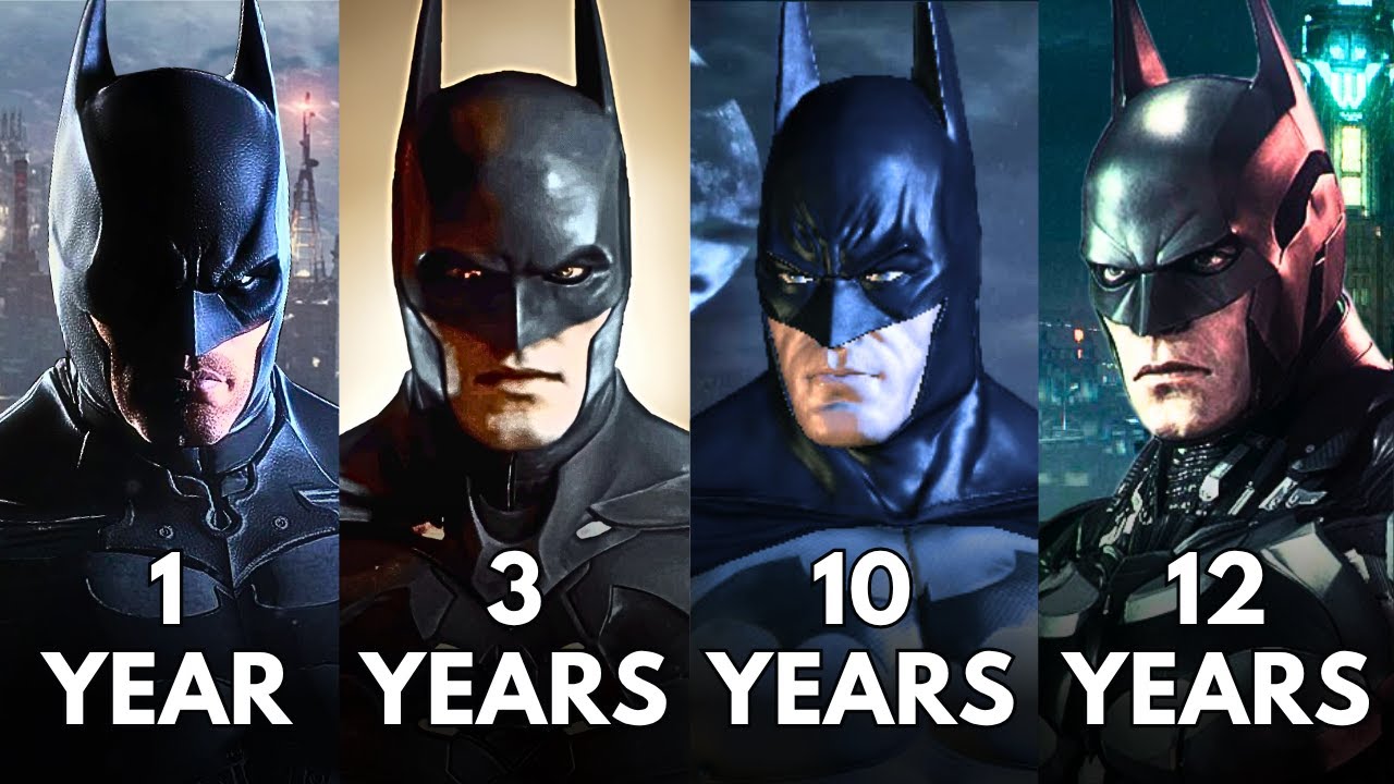 The Evolution of Batman (The Arkham Series) - YouTube