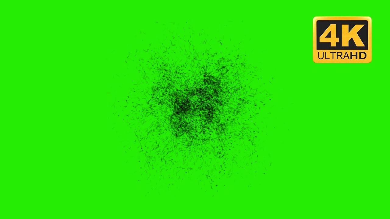 Green Screen Effects Particles - YouTube