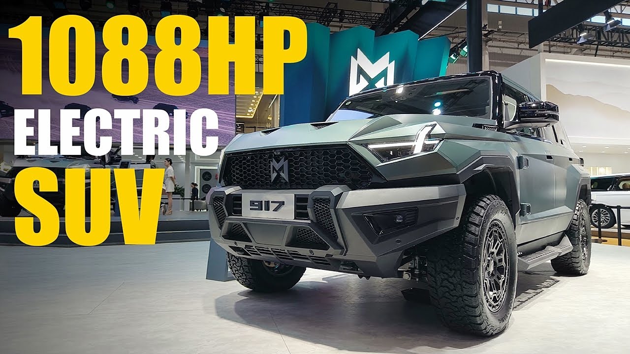 M-HERO 917 - 1088HP ELECTRIC SUV! - YouTube