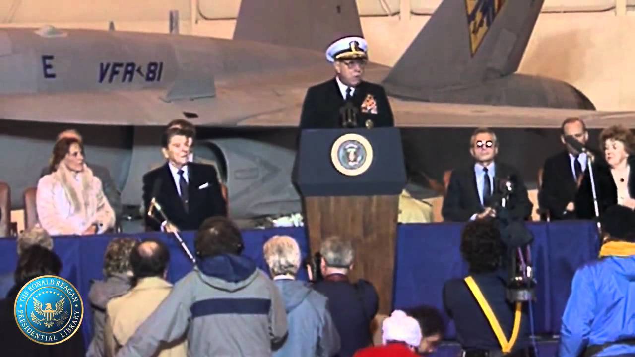 President Reagan's Remarks at the Armed Forces Farewell Salute in Camp ...