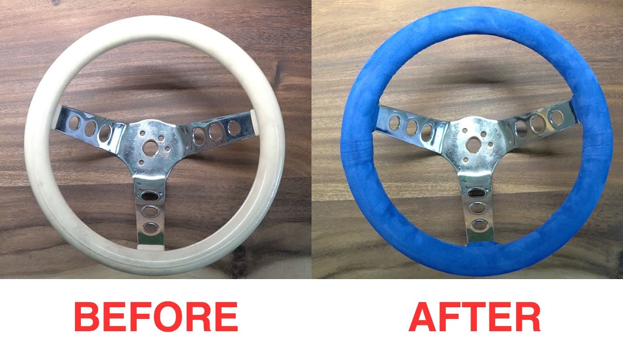 How to Wrap a Wheel in Leather - YouTube