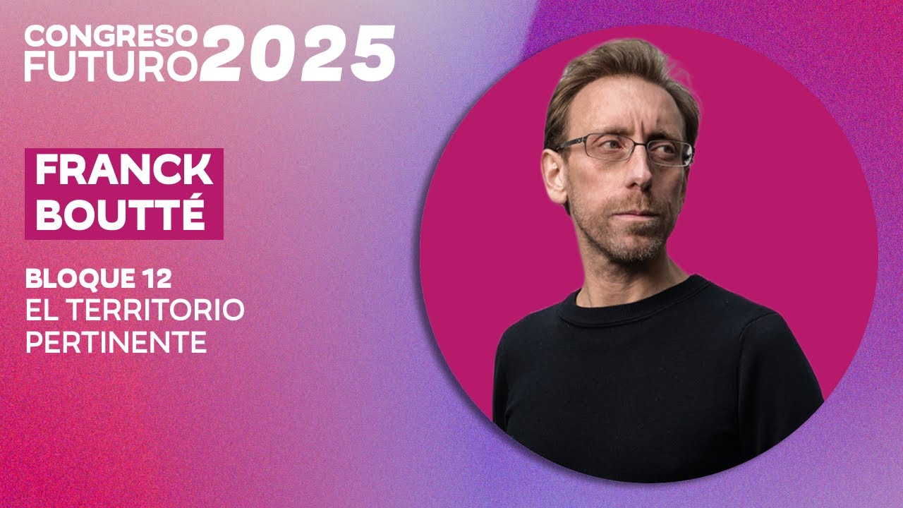 Franck Boutté | Ciudades inteligentes desde la base | Congreso Futuro ...