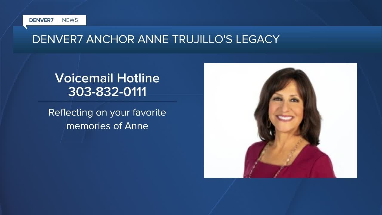 Leave a message for Anne Trujillo before her last day on Denver7 - YouTube