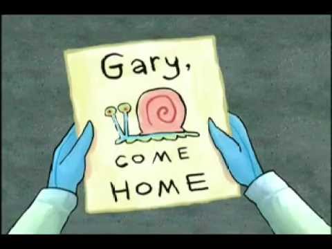 Spongebob song - Gary Come Home.mpg - YouTube