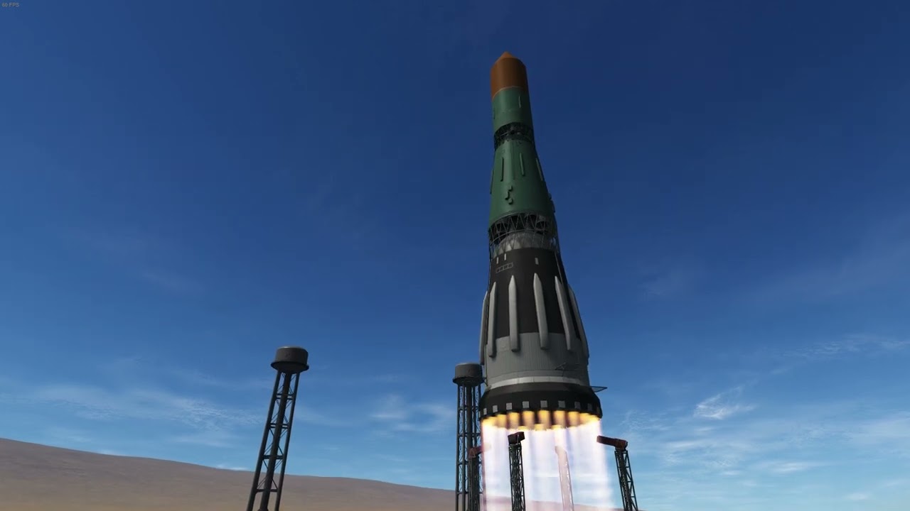 KSP: N1-C Liftoff - YouTube