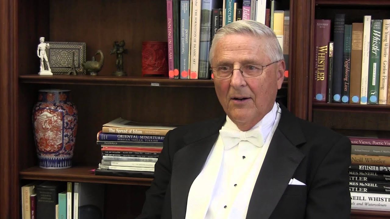 Dr. Tim Johnson '58 receives Order of Lincoln honor - YouTube