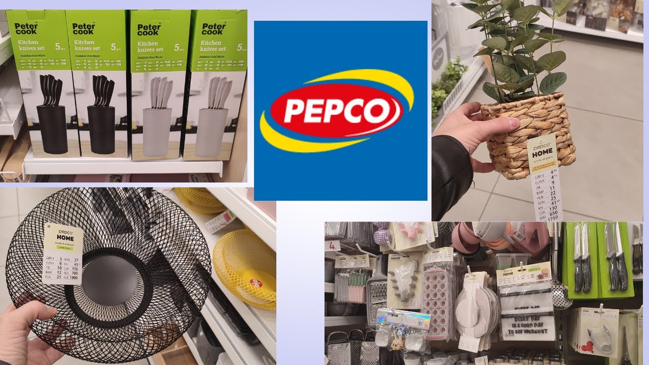 PEPCO HITOWE AKCESORIA KUCHENNE/HIT😍 ZESTAW NOŻY KUCHENNYCH😱 - YouTube
