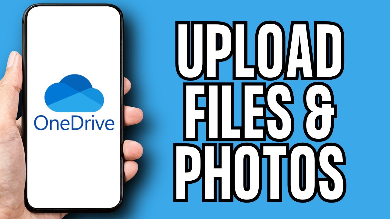 How To Upload Files & Photos To OneDrive 2024 | Add Files & Photos On ...