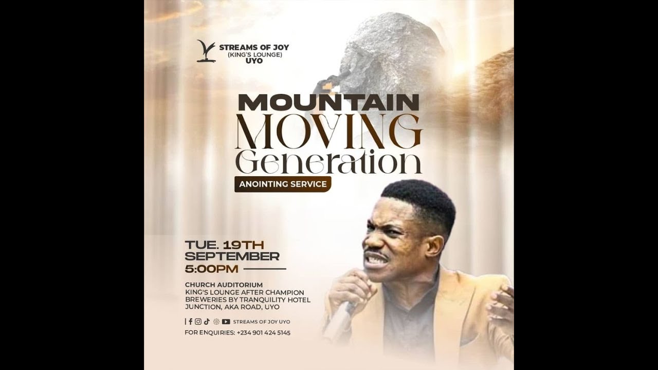 5 TUESDAYS OF THE MOUNTAIN MOVING GENERATION || WORDSHOP SERVICE || 19TH SEPTEMBER 2023 - YouTube