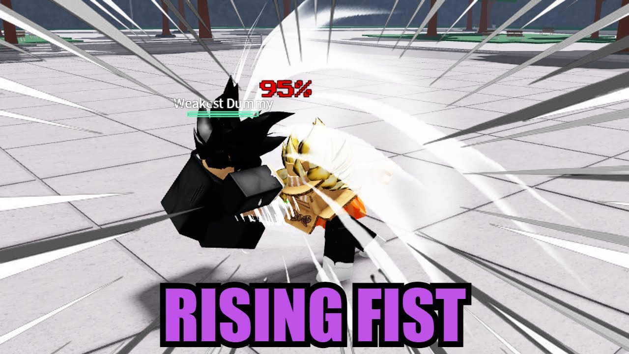Using Suiryu's Rising Fist Before Rework.. (The Strongest Battlegrounds ...