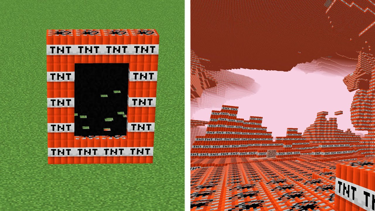 what happens if you set fire to 1 tnt equivalent in the world from tnt ...
