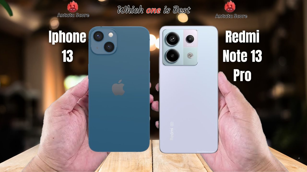 Iphone 13 vs Redmi Note 13 Pro Full comparison ⚡Which one is Best - YouTube