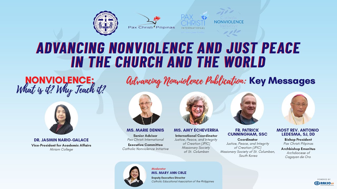 Advancing Nonviolence and Just Peace in the Church and the World - YouTube