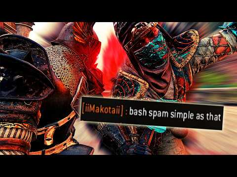 Salty Shinobi Complaining About A Warden Bashing | For Honor