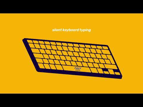 Silent keyboard typing sound effect