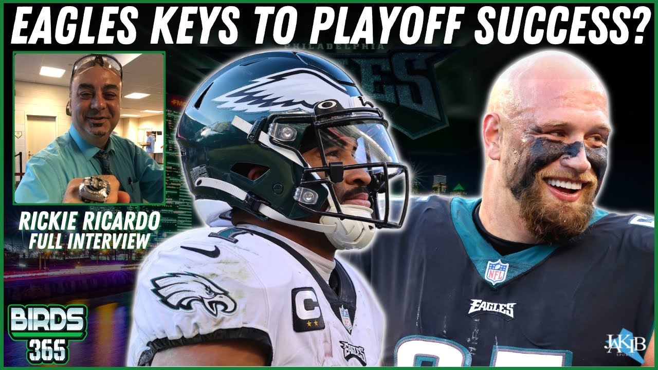 Rickie Ricardo talks Eagles Pending SB Run, Best Path to Title ...
