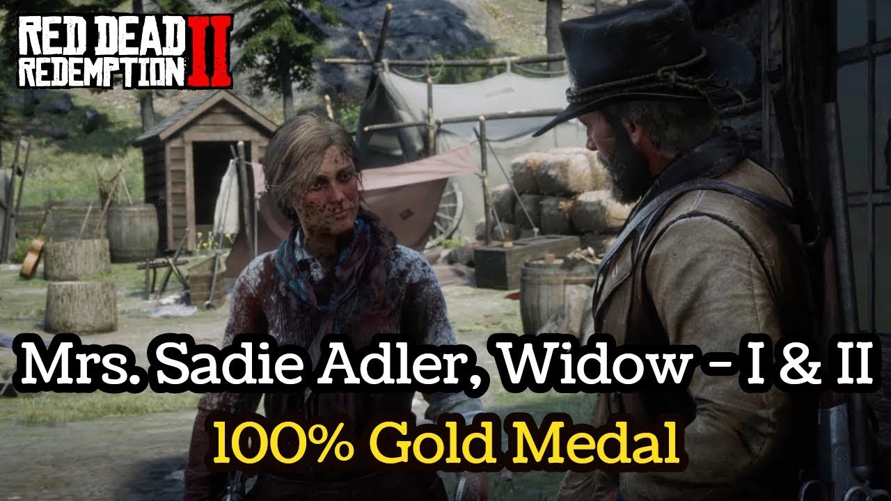 Red Dead Redemption 2 - Mission #80 Mrs. Sadie Adler, Widow - I & II ...
