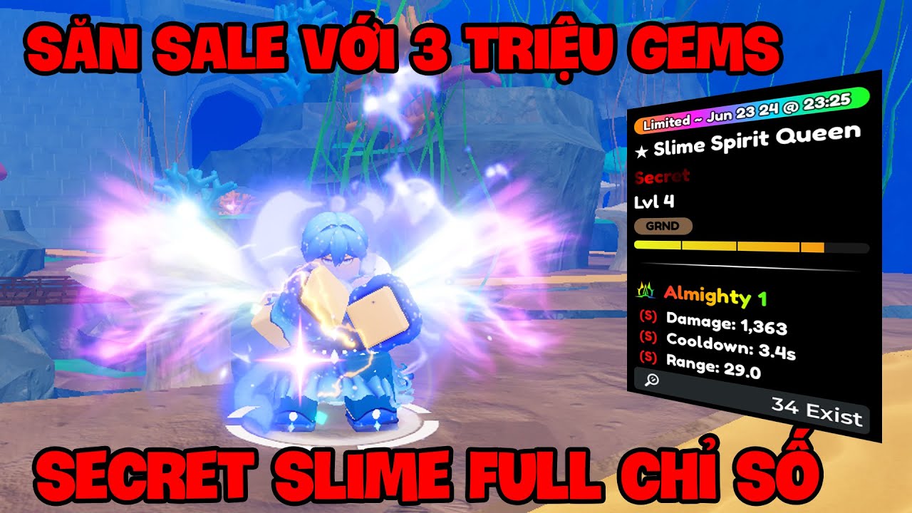 Mình Thành Công Săn Sale Slime Spirit Nâng Cấp ALMIGHTY Tối Thượng Nhất ...