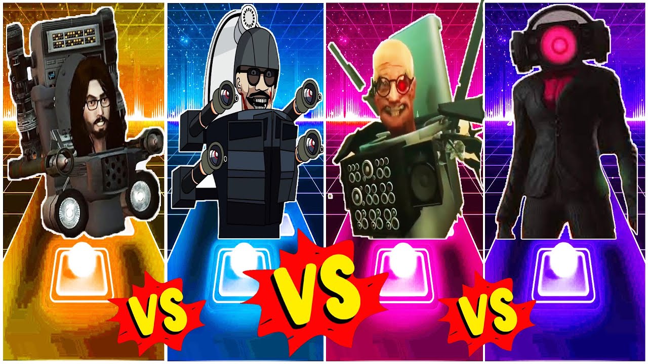 Skibidi Toilet Songs Jesus Geek Toilet 🆚 Skibidi Rocket Launcher 🆚 ...
