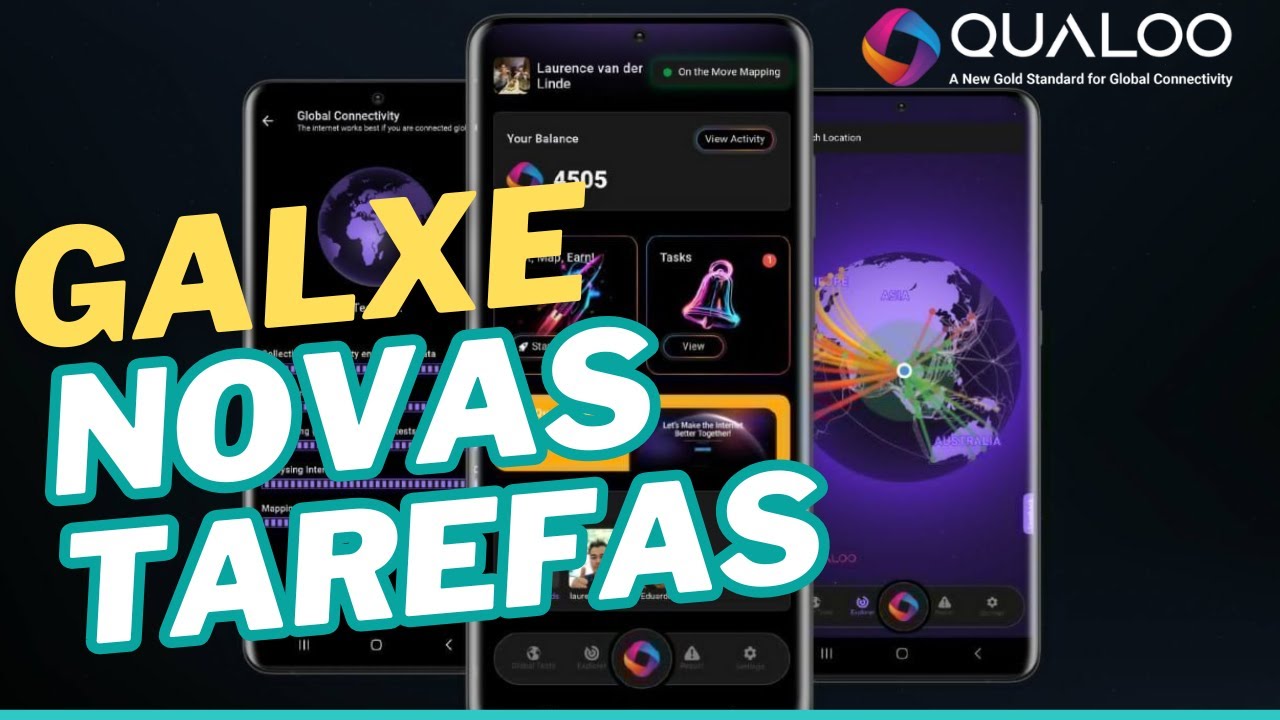 Qualoo - Novas tarefas na Galxe - YouTube
