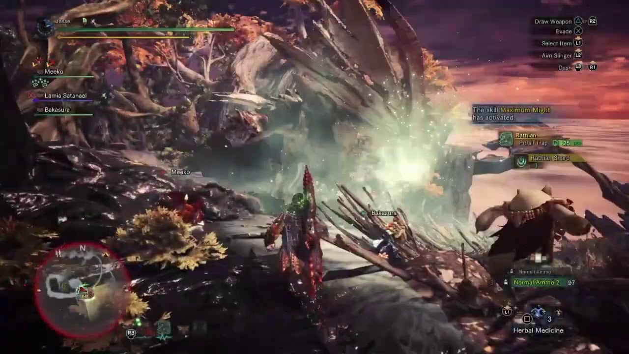 Monster Hunter World Unknown Roar - YouTube