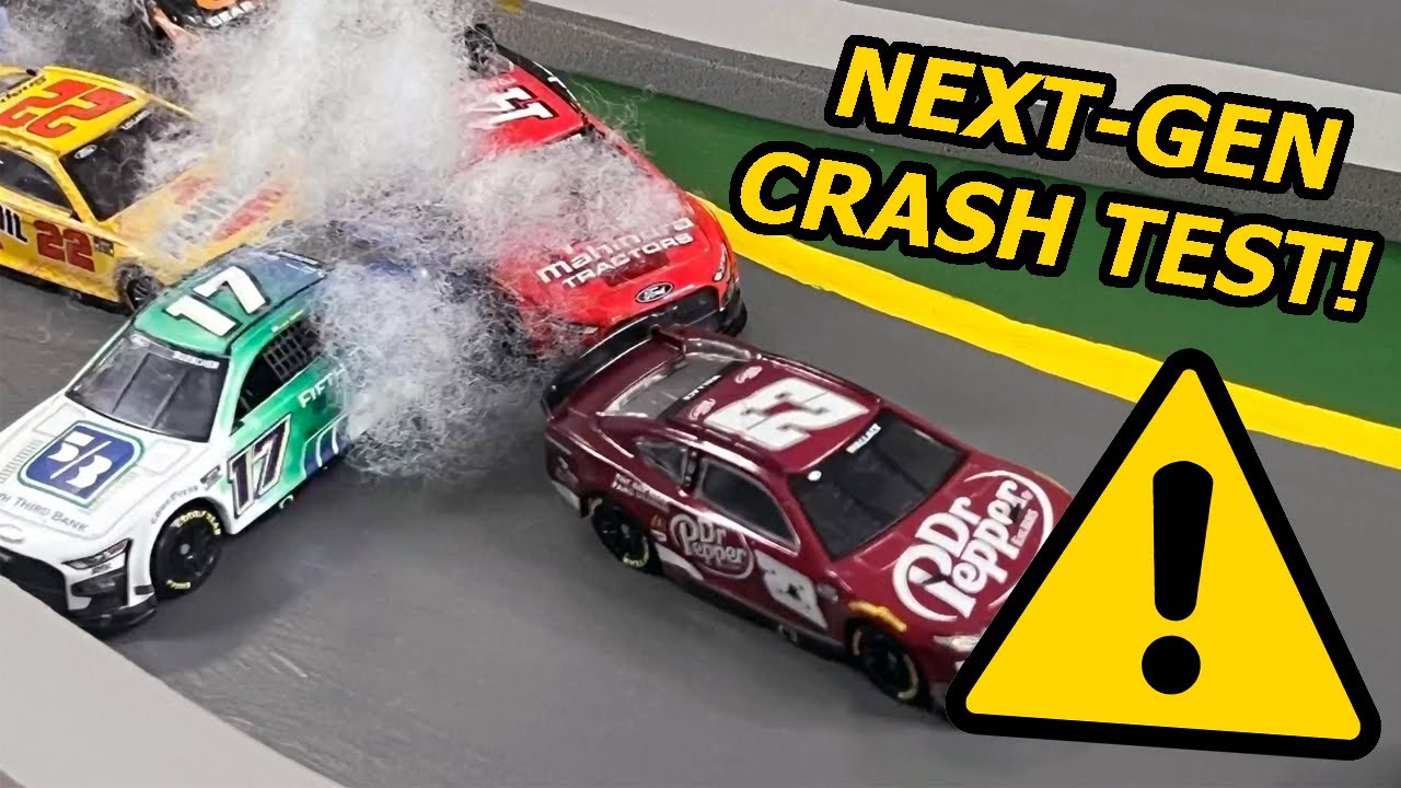NASCAR Stop Motion Crash Test #2 - YouTube