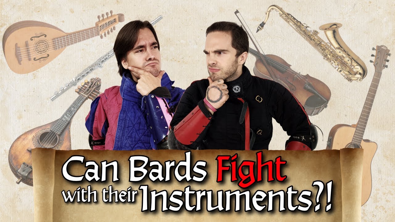 Can Bards use their Instruments as Offhand Weapons? - YouTube