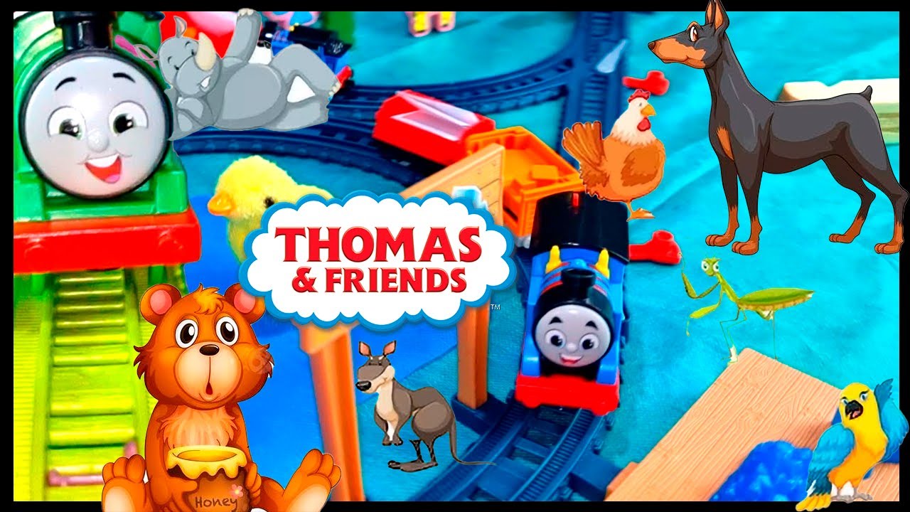 Thomas the train and the Animals. - YouTube