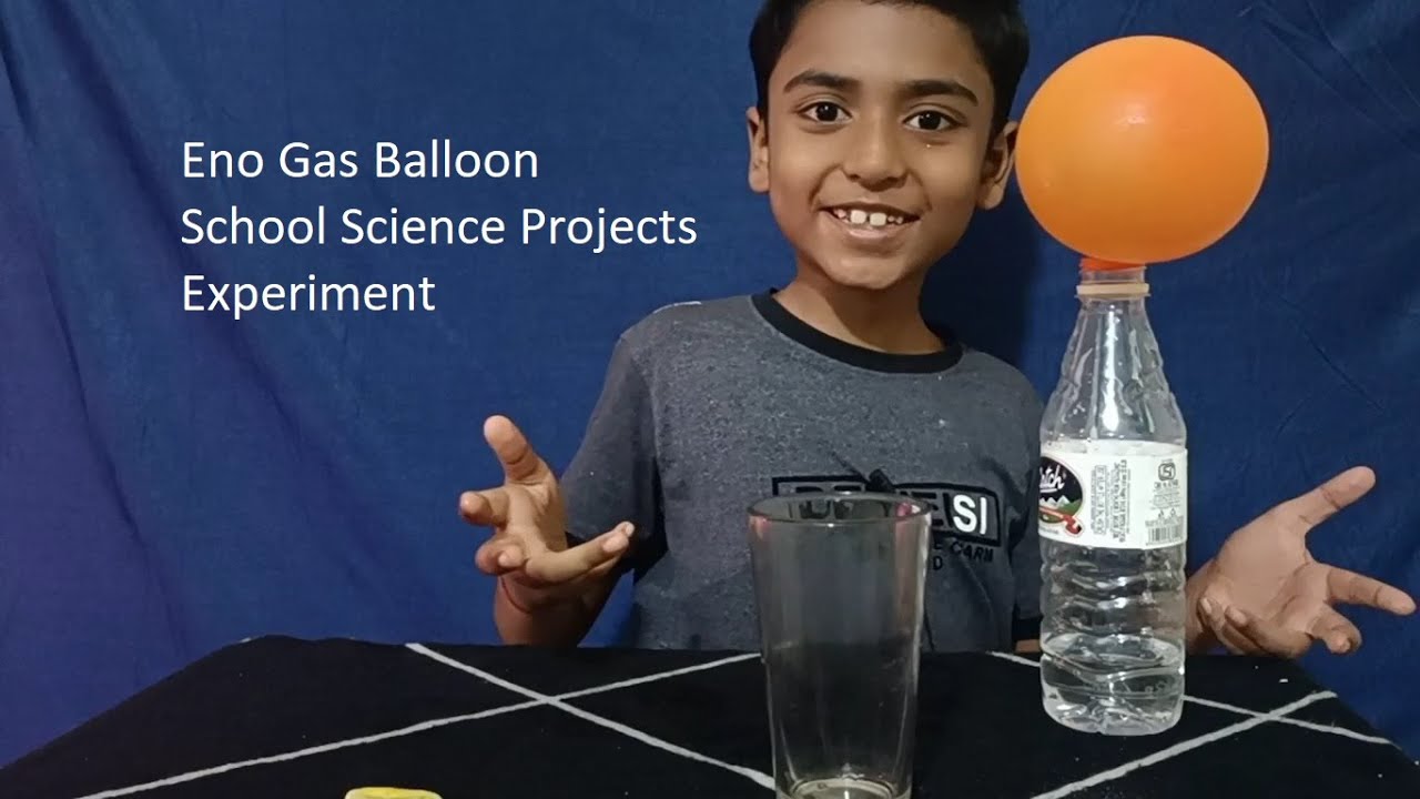 Eno Gas Balloon II School Science Projects II - YouTube