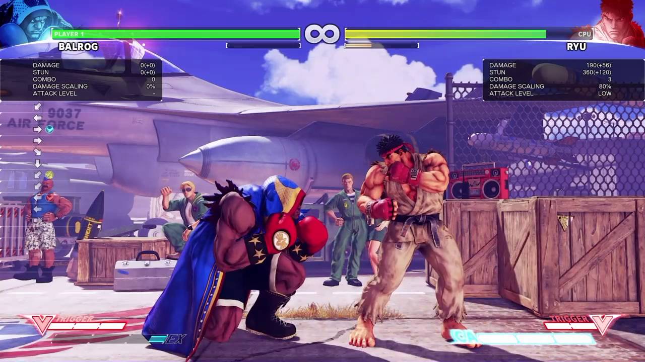 SF5 Balrog Combo Video - YouTube