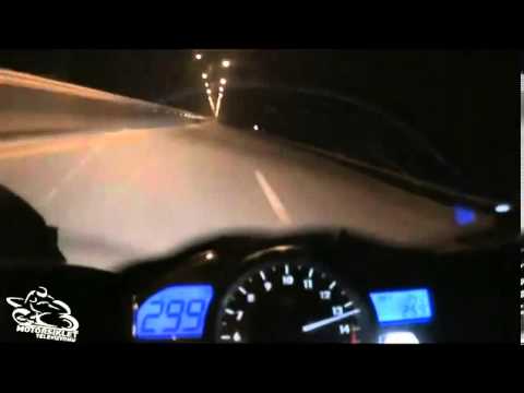 Yamaha R1 300 kmh - R1 Gece gazlaması  Fenaa...!