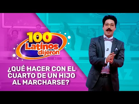 ¿Qué Hacer Con El Cuarto De Un Hijo Al Marcharse? | 100 Latinos Dijeron