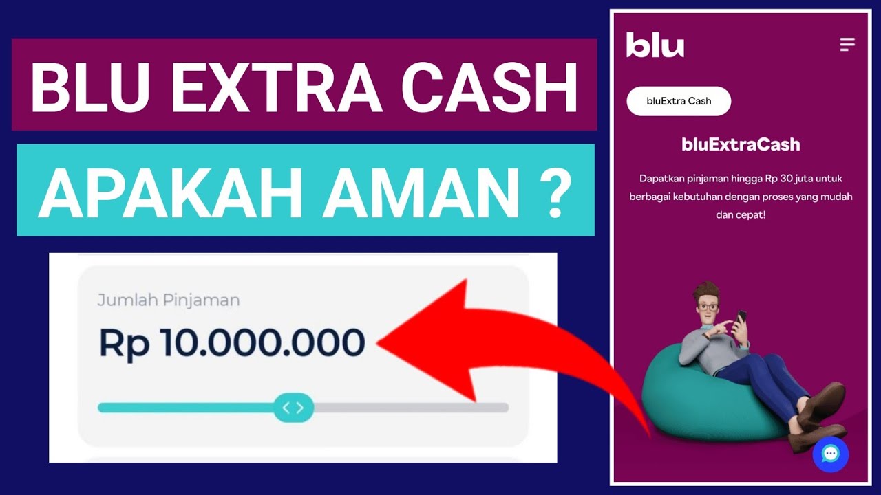 BLU EXTRA CASH APAKAH AMAN RESMI OJK? - YouTube