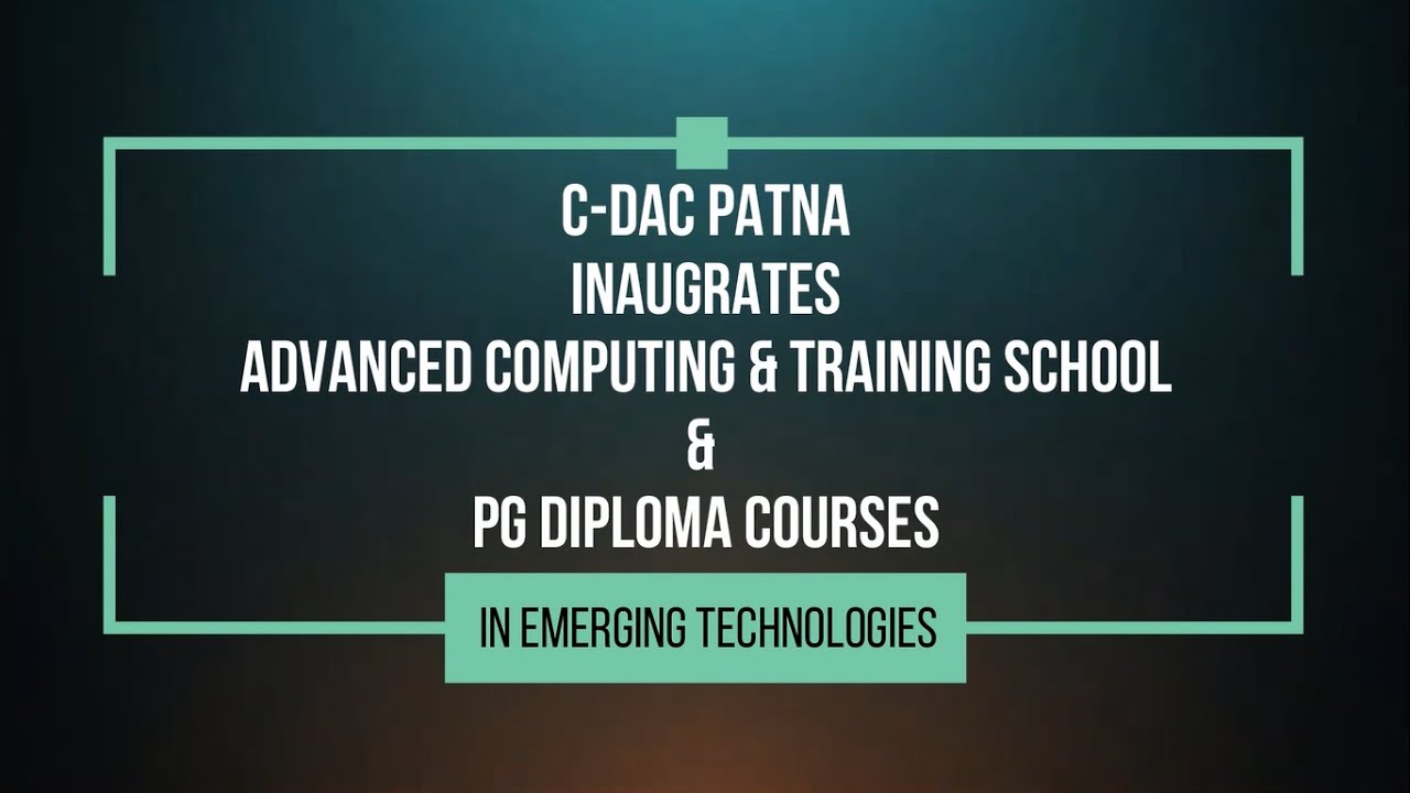C-DAC Patna ACTS - YouTube