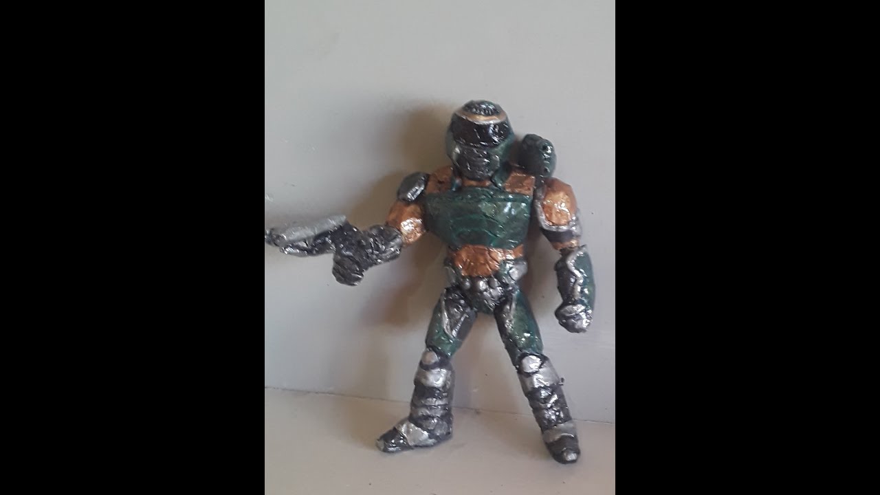 DOOM SLAYER hecho de papel/ DOOM SLAYER made of paper - YouTube