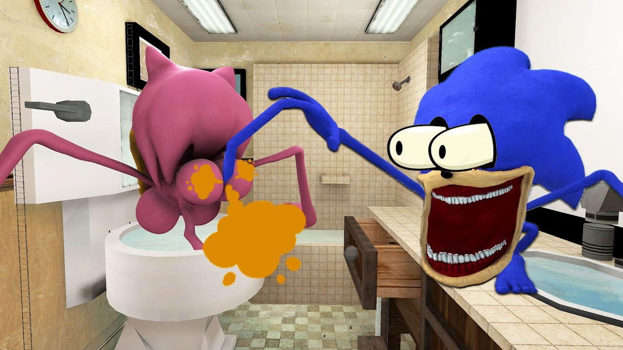 New Shin Sonic Tapes Love Story Amy Tapes In The Toilet Sad Story in ...