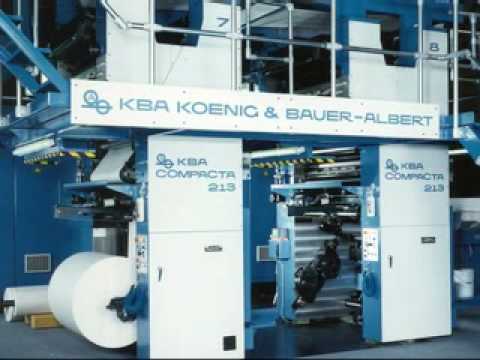 RapidRoll 3000 u König & Bauer PL - YouTube