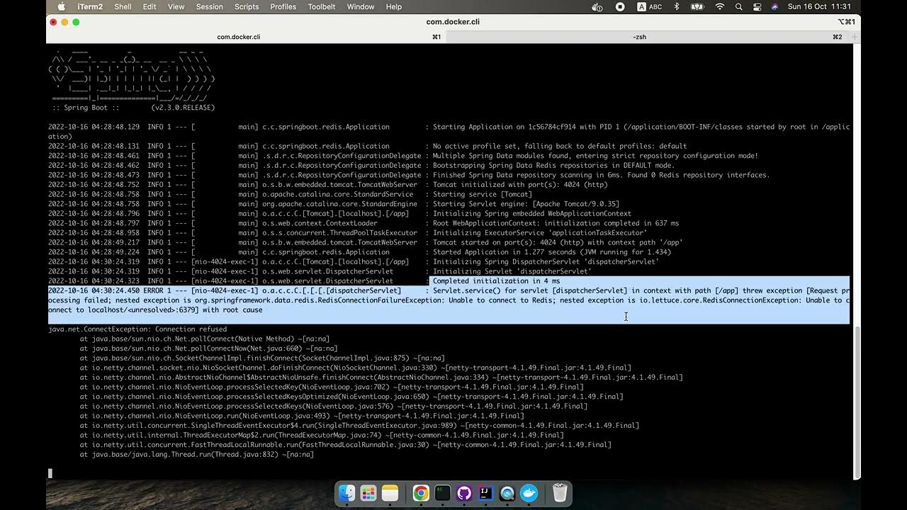 Spring Boot + Redis Clusters + Docker - Complete Guide: Finished but Still Error - YouTube